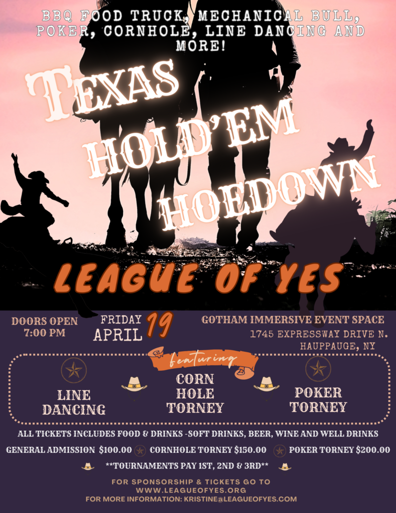 TEXAS HOLD "EM HOEDOWN - League of Yes